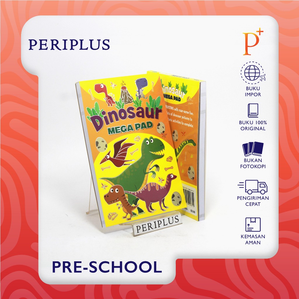 Jual Mega Pad - Dinosaur - 9781788246712 | Shopee Indonesia