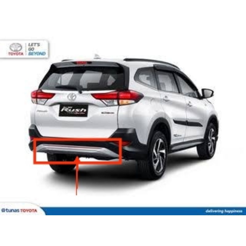 Jual Bodykit Spoiler Bemper Belakang All New Rush 2019-2021 Original ...