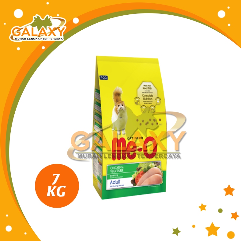 Jual MEO ADULT CHICKEN & VEGETABLE 7KG | Shopee Indonesia