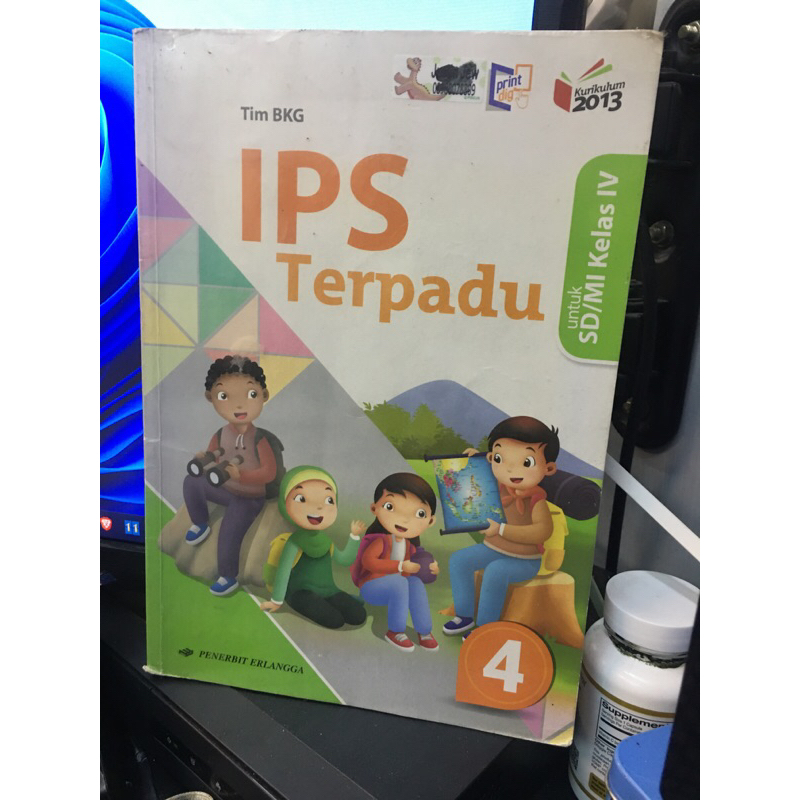 Jual Buku ips terpadu kelas 4 dan 1 sd erlangga | Shopee Indonesia