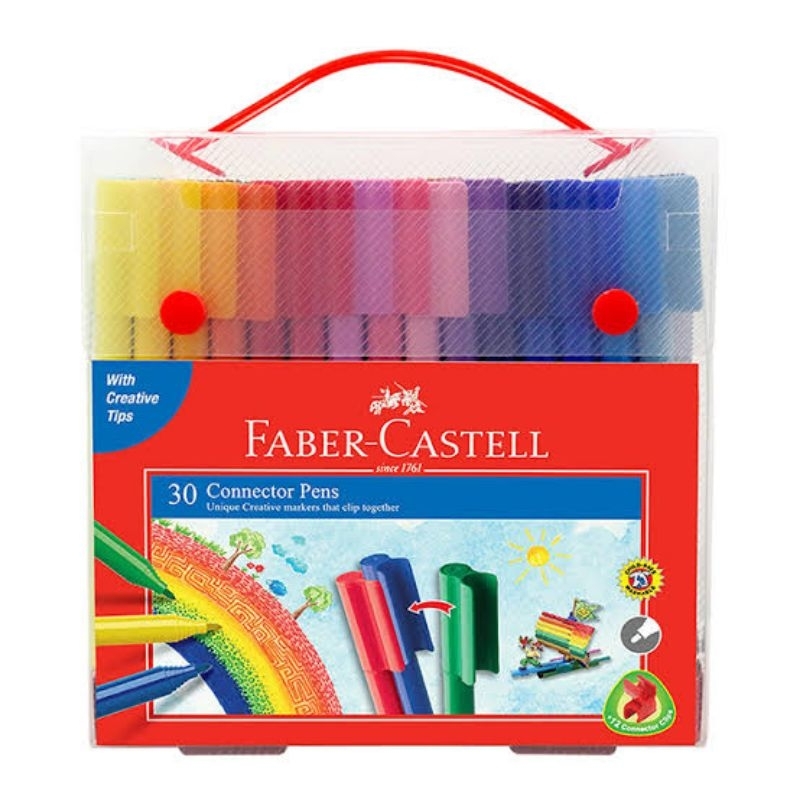 Jual FABER CASTELL CONNECTOR PEN SPIDOL WARNA COLOR MARKER | Shopee ...