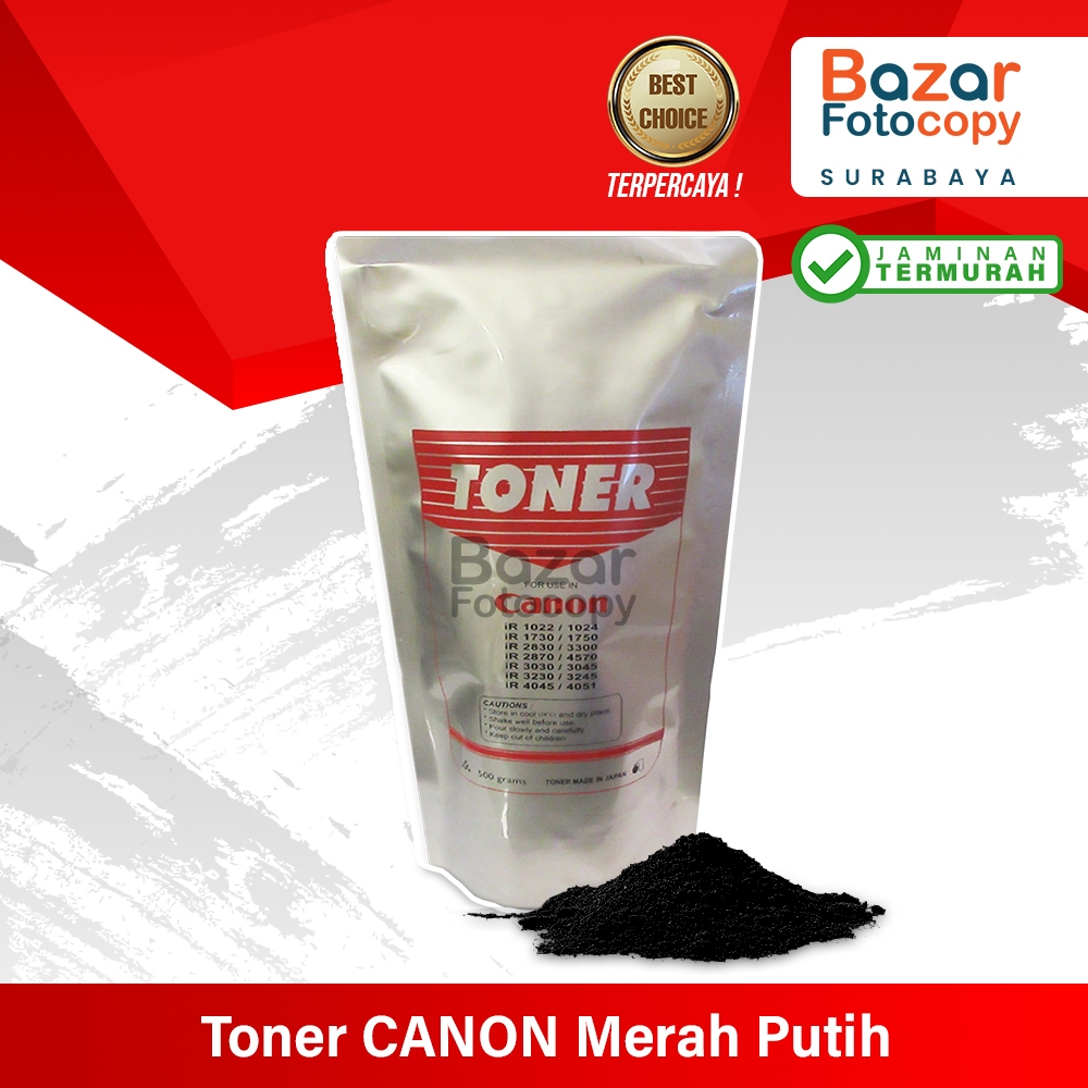 Jual TONER MESIN FOTOCOPY CANON MERAH PUTIH IRA 400 500 IR 1022 4570 ...