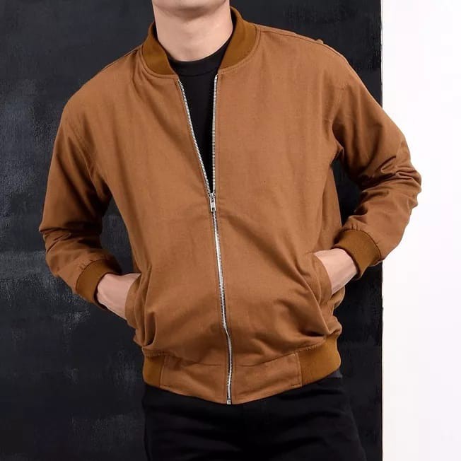 Jual Jaket Bomber Pria Bahan Canvas Bomber Pria Best Seller | Shopee ...