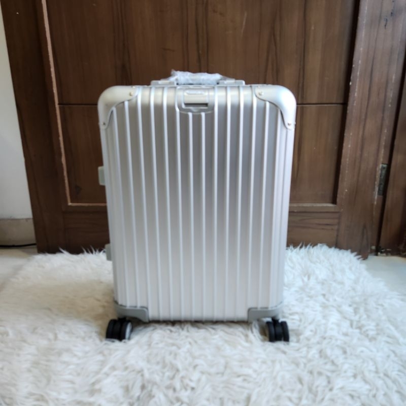 Jual Koper Rimowa Topas 20 Inch Cabin Silver | Shopee Indonesia