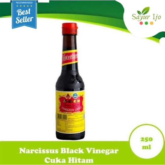 Jual SU BRAND Narcissus Cuka Hitam 250 ML / Botol YongChun LaoCu Black ...