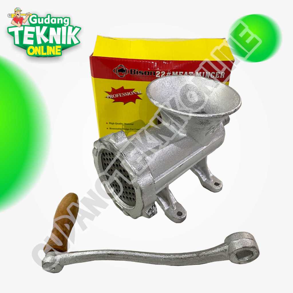 Jual Gilingan Daging MANUAL No.22 BISON / Alat Giling Penggiling Daging ...