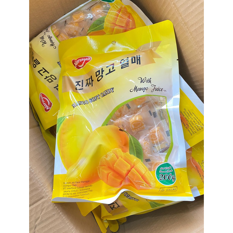 Jual NARAYA MANGO SOFT CANDY 200gr | Shopee Indonesia