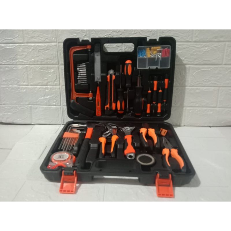 Jual MS Hand toolset tool kit alat rumah tangga tool kit set toolkit toolbox | Shopee Indonesia