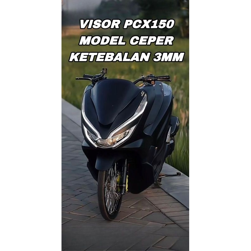 Jual visor PCX 150 windshield PCX 150 (TEBAL 3MM 100%) - visor pcx 150 ...