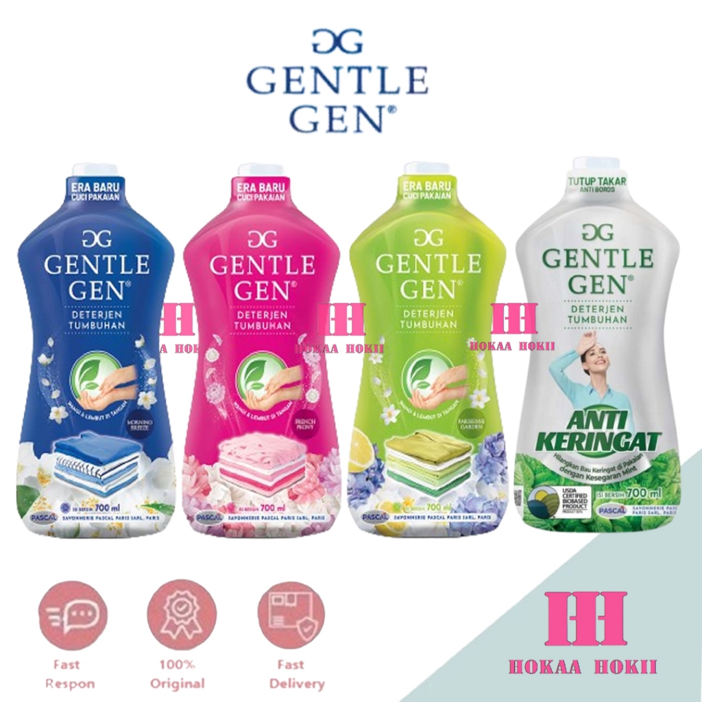 Jual Gentle Gen Deterjen Cair Botol 700ml | Shopee Indonesia