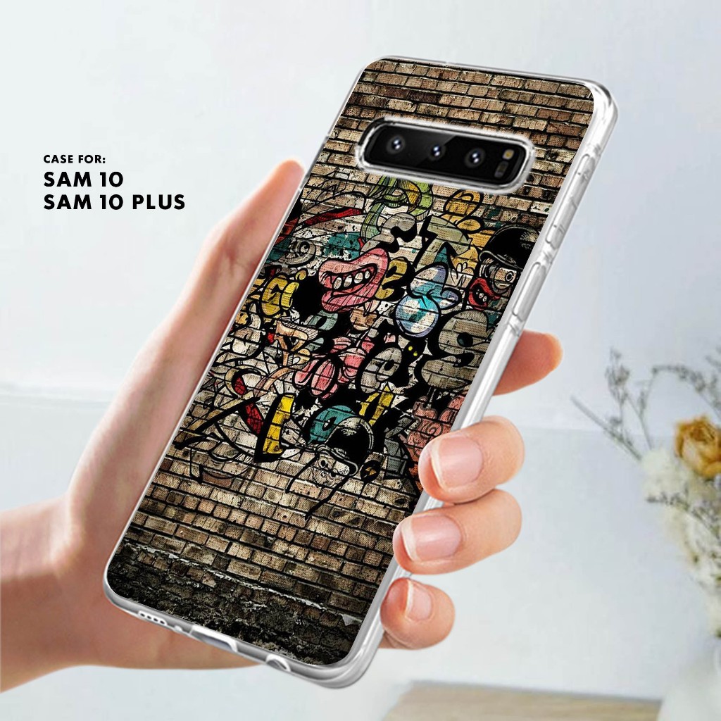 Jual Case SAMSUNG S10 S10+ NOTE 10 10 LITE 10 PRO NOTE 10 + ( GRAFITTY ...