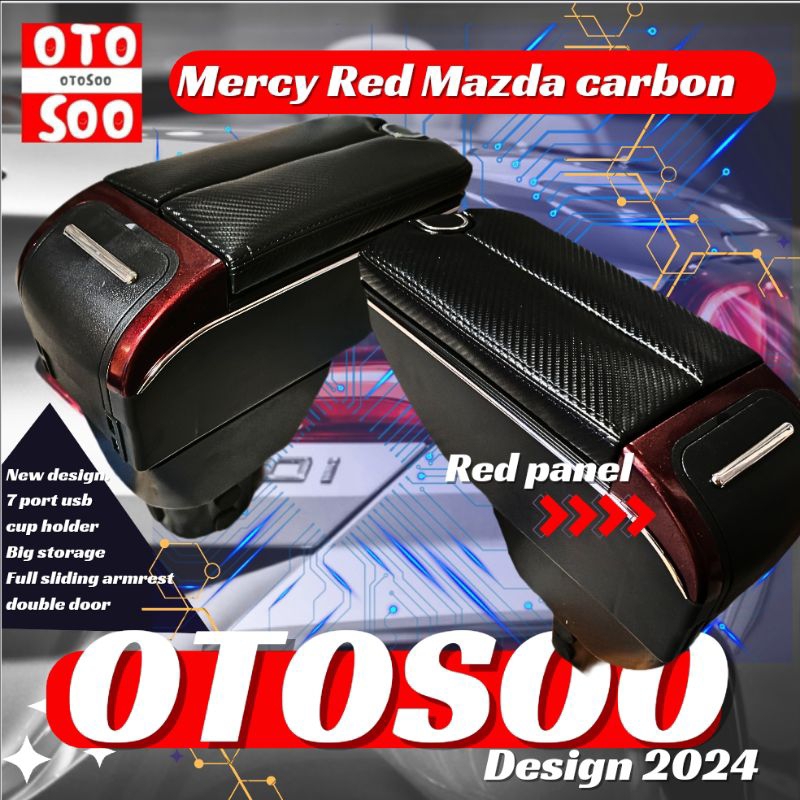 Jual OTOSOO ARMREST BRV BRIO MOBILIO CONSOLE BOX BRV BRIO MOBILIO USB PNP | Shopee Indonesia