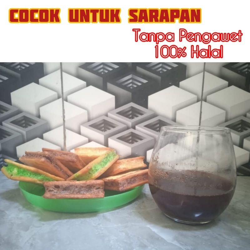 Jual Kue Gabin Mentah Pandan Varian Rasa Frozen | Shopee Indonesia