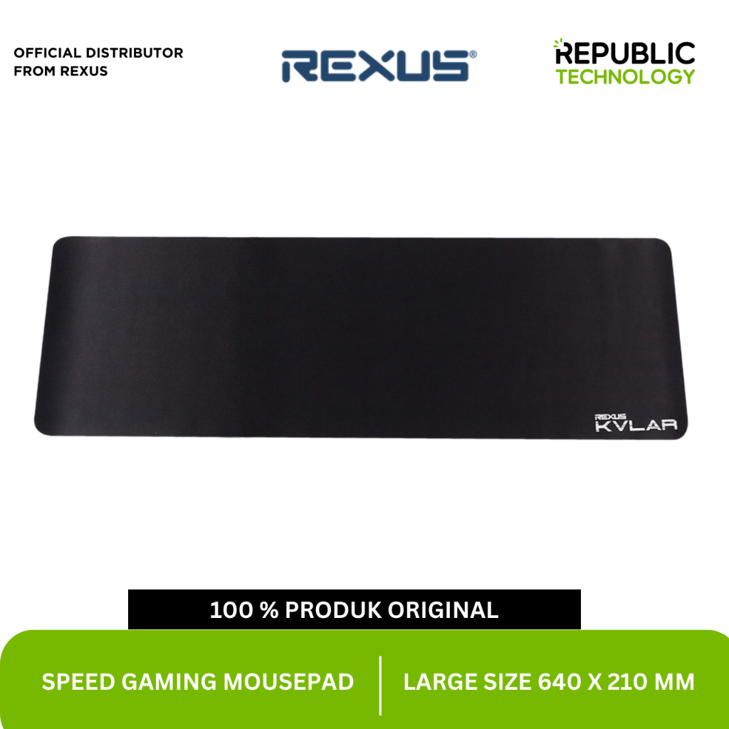 Jual Rexus Mousepad Gaming Kvlar T5 | Shopee Indonesia