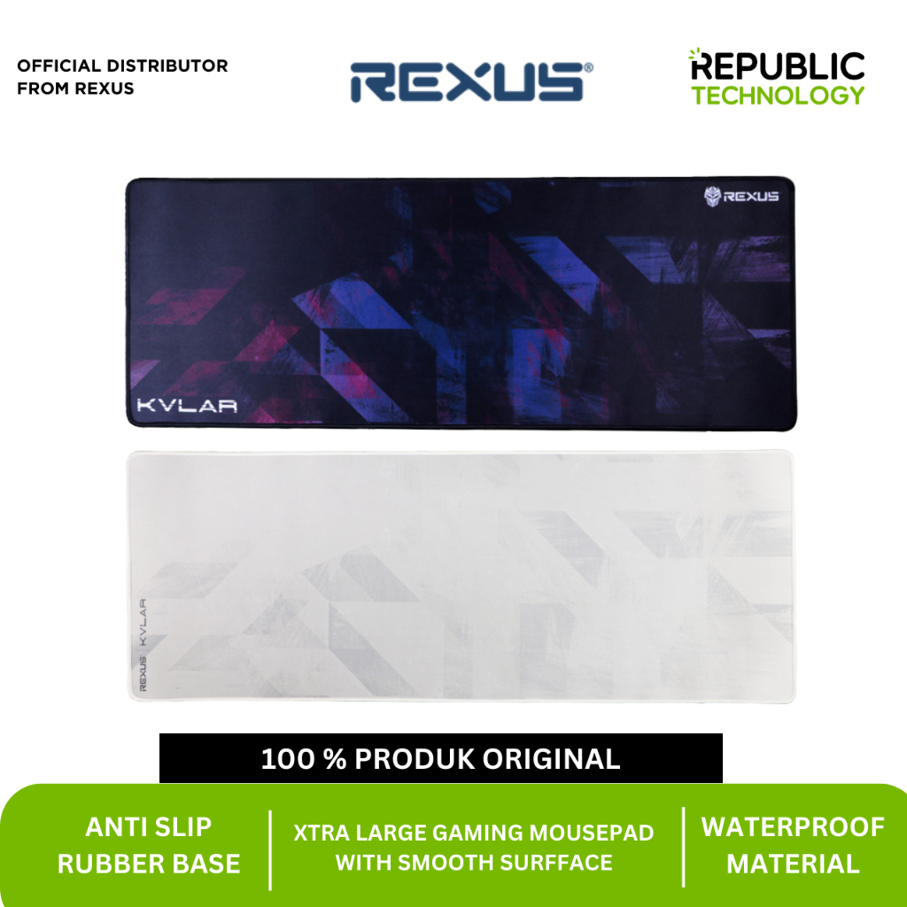 Jual Rexus Mousepad Gaming Kvlar T10 Speed Edition XL | Shopee Indonesia