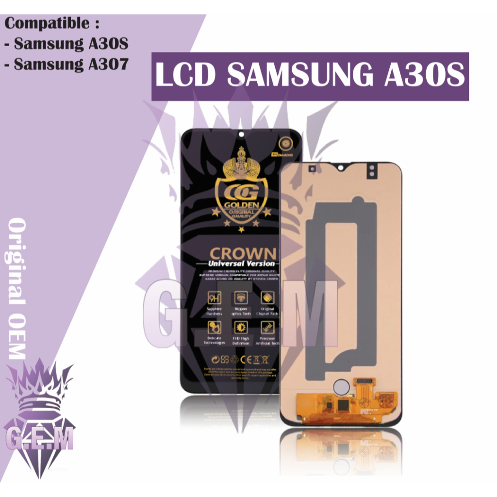 Jual LCD SAMSUNG GALAXY A30S / A307 / A307F / A307GN TOUCHSCREEN ...