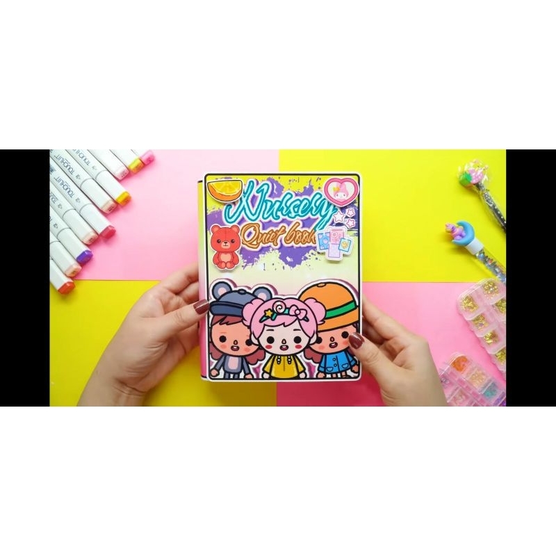 Jual Mainan Edukasi Viral Paper Book Paper Doll Toca Boca Seri ...