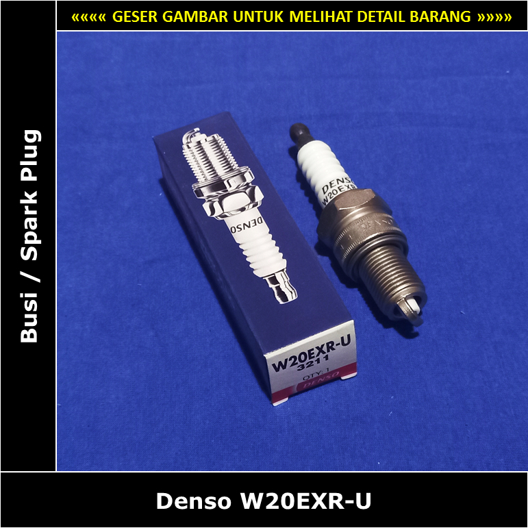 Jual Busi Honda Civic Excellent EN1 1300 cc 1980-1983 Denso W20EXR-U ...