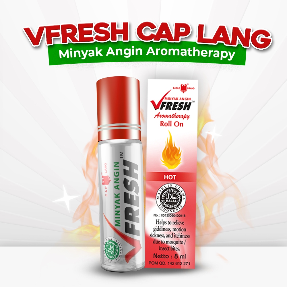 Jual Cap Lang VFRESH HOT 8 ML | Shopee Indonesia