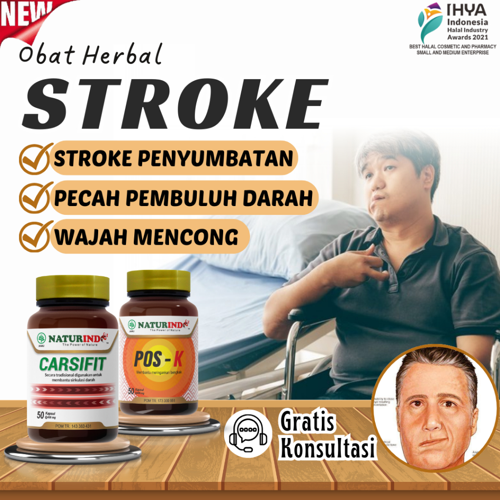 Jual Obat Stroke Penyumbatan Pecah Pembuluh Darah Ringan dan Berat ...