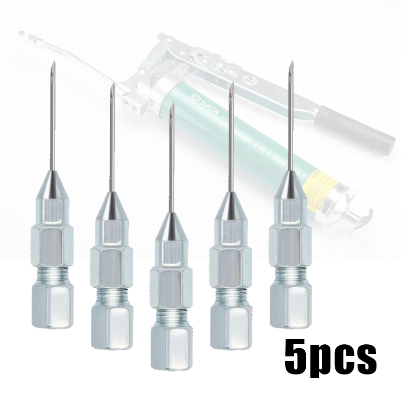 Jual 5pcs Kepala Selang Grease Gun Jenis Jarum Kepala Nepel Pompa Gemuk ...