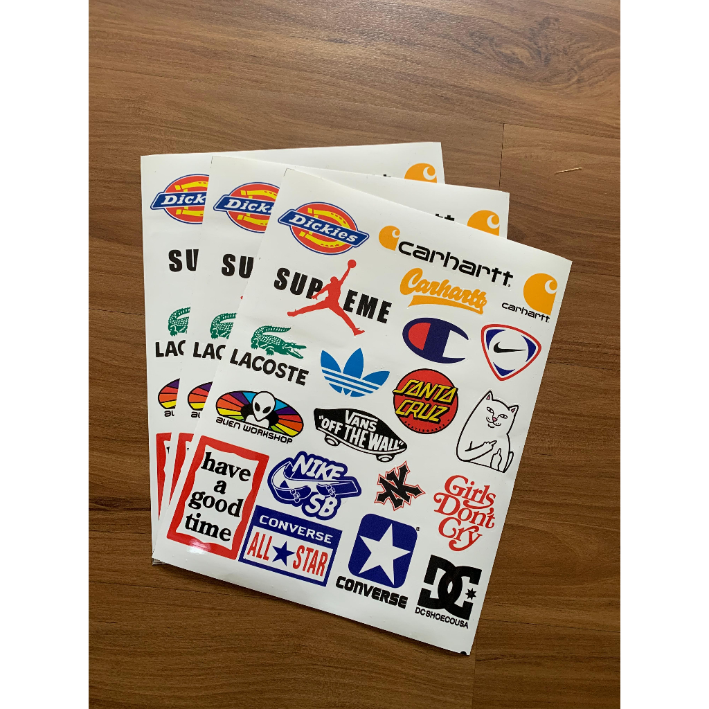 Jual STICKER PACK HYPEBEAST JORDAN SANTA CRUZ CONVERSE ADIDAS | Shopee ...