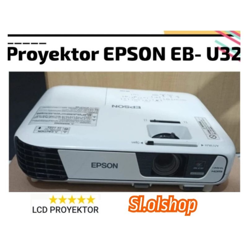 Jual Proyektor Epson EB U32/FULL HD HDMI 3LCD | Shopee Indonesia