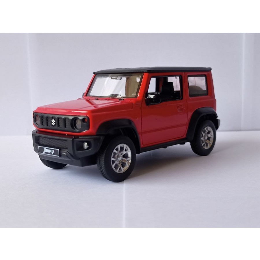 Jual Diecast Mobil Suzuki Jimny merah miniatur mobil koleksi 1:26 murah ...
