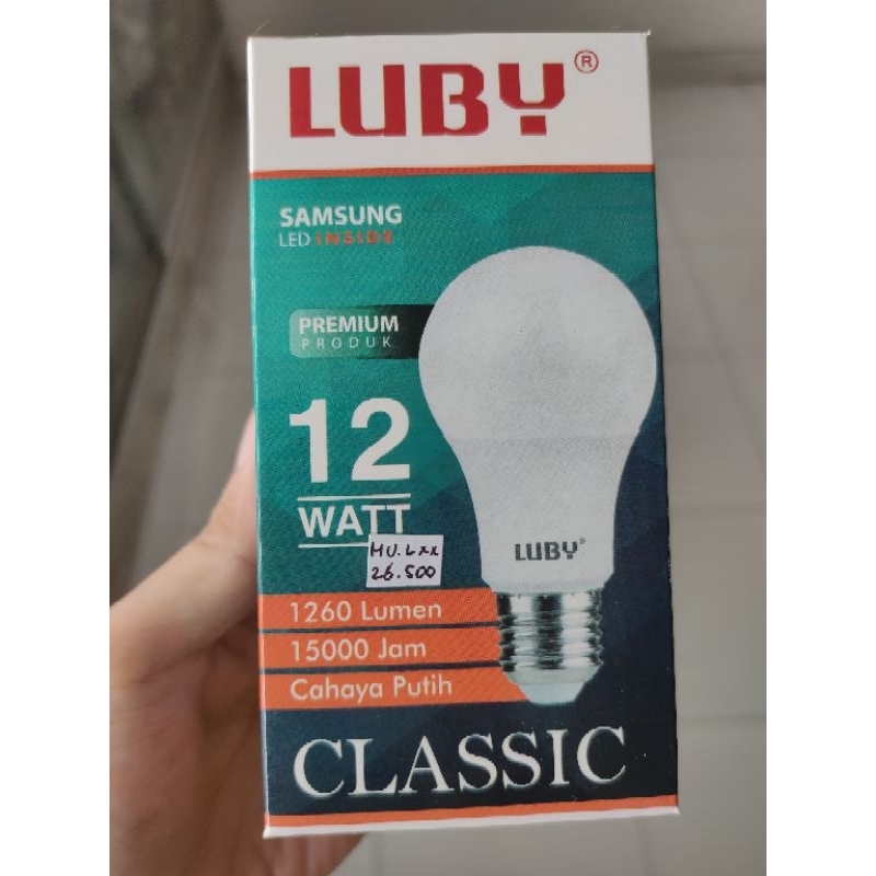 Jual LAMPU LUBBY LED 12 WATT CLASSIC ORIGINAL | Shopee Indonesia