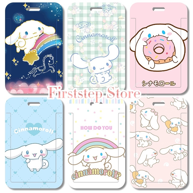 Jual FIRSTSTEP - Cinnamorol Sanrio Random ID Card Holder / Name Tag ...
