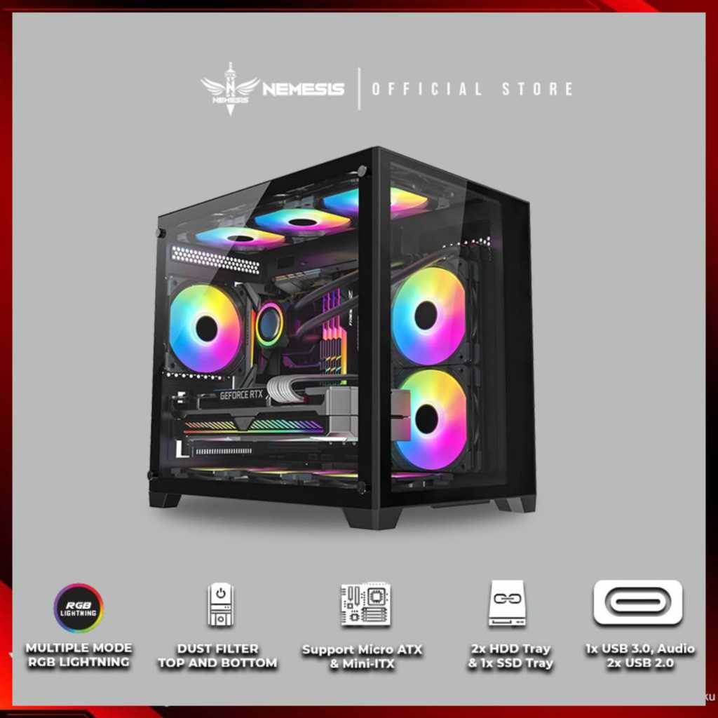 Jual Case Gaming Nemesis NYK T75-TITANS | Shopee Indonesia