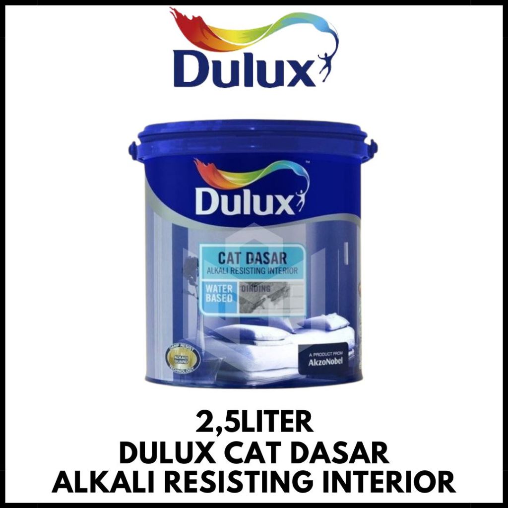Jual Cat Dasar Interior Dulux Alkali Resisting Interior A931-1050N Galon 2,5Liter | Shopee Indonesia