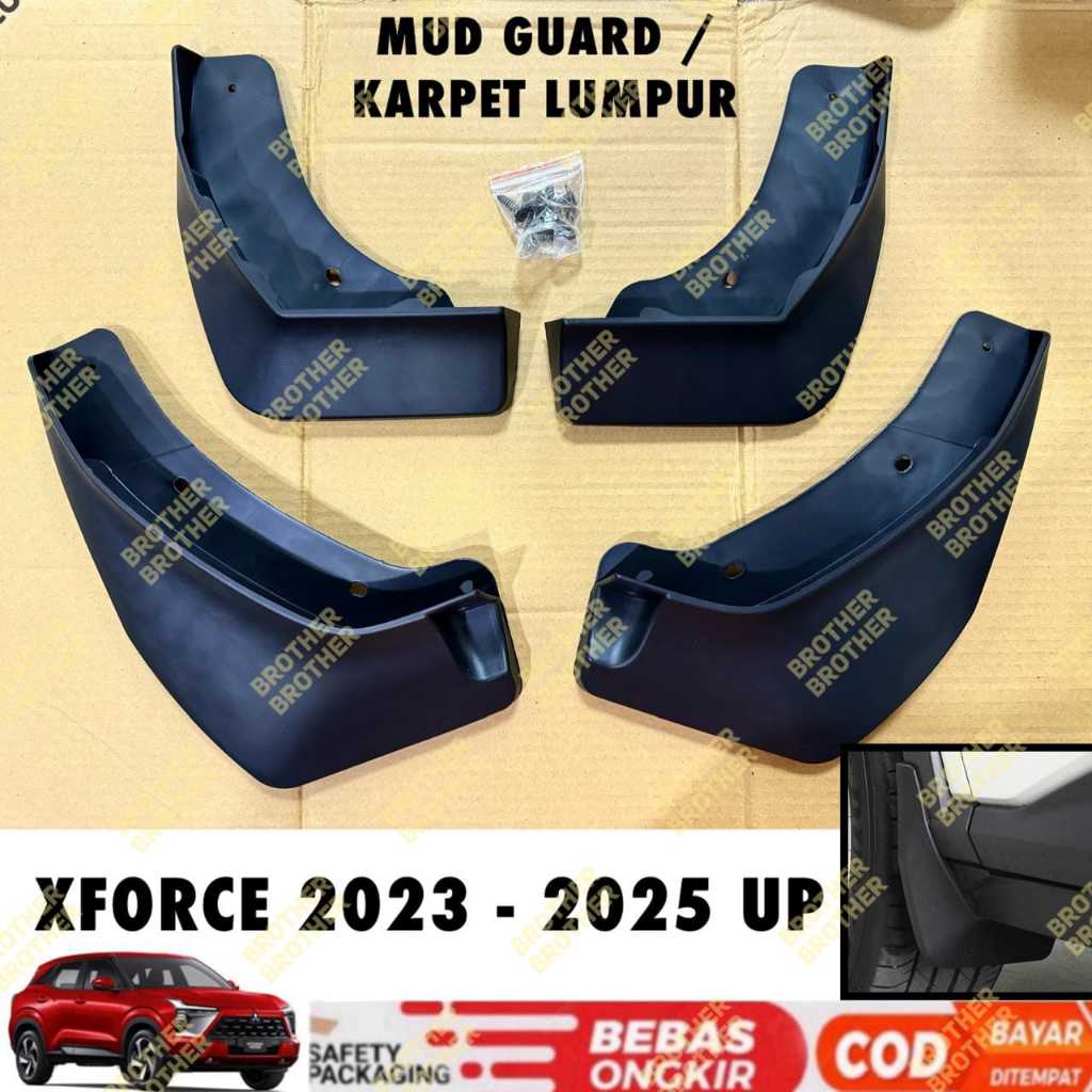 Jual Mud Guard Xforce X Force x X-Force 2023 2024 2025 2026 Up Karpet ...