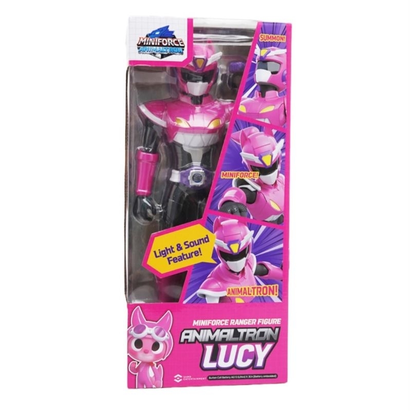 Jual MINIFORCE RANGER FIGURE ANIMALTRON LUCY ACTION FIGURE ORIGINAL ...