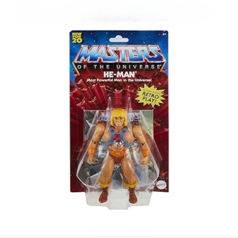 Jual MASTERS OF THE UNIVERSE ORIGINS HE-MAN RETRO PLAY ACTION FIGURE ...