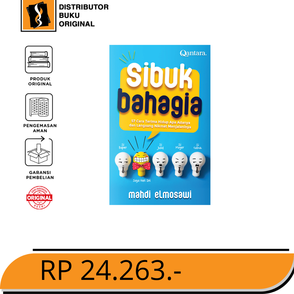 Jual Buku Murah (Sibuk Bahagia) | Shopee Indonesia