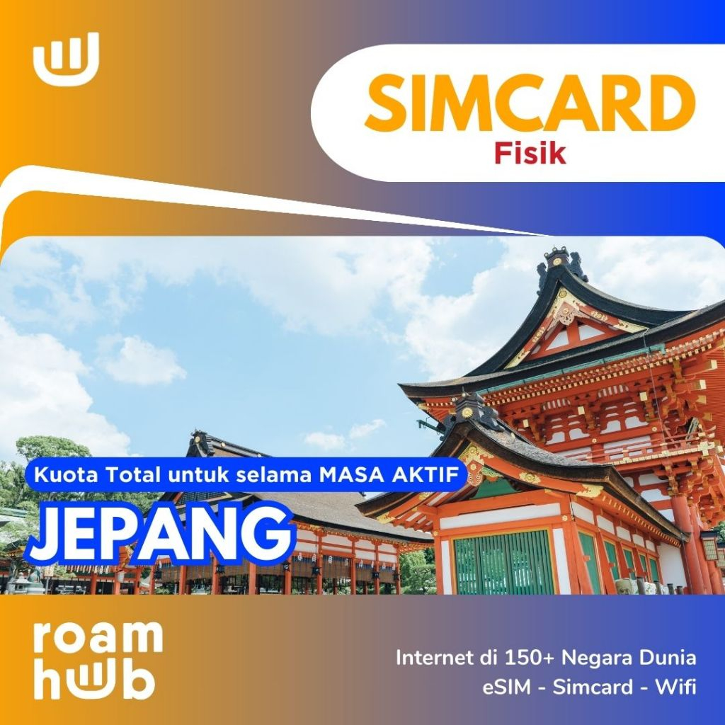 Jual ROAMHUB Sim Card Jepang Paket Kuota (simcard fisik) | Shopee Indonesia