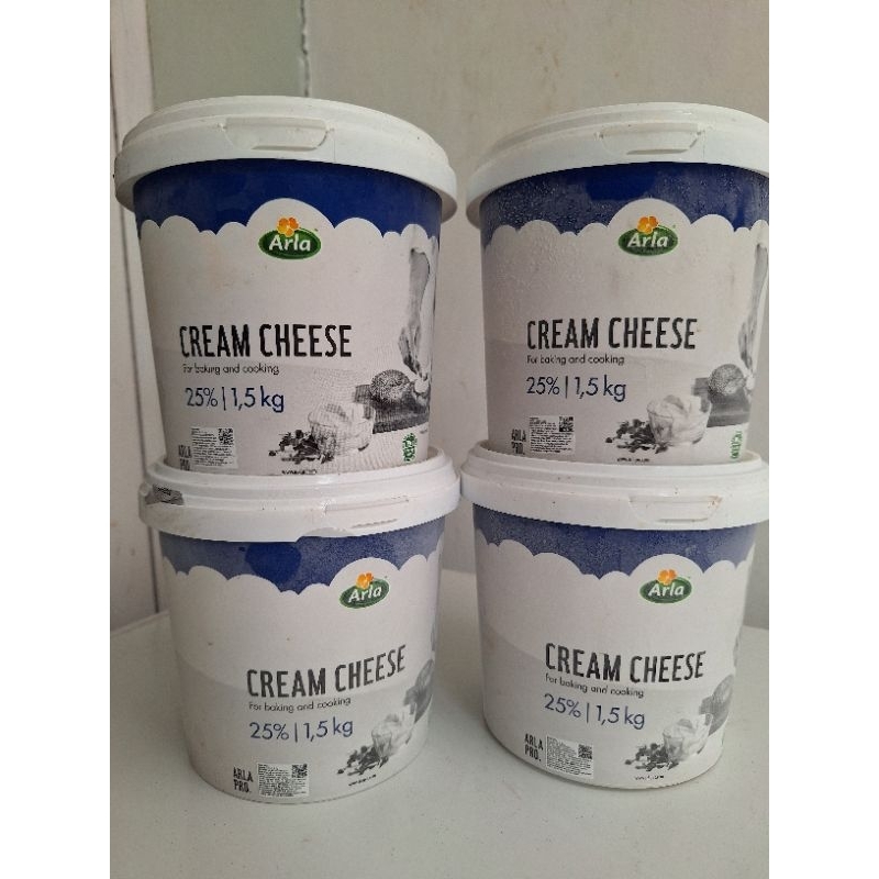 Jual Cream Cheese Arla / keju krim arla 25% - 1,5kg | Shopee Indonesia