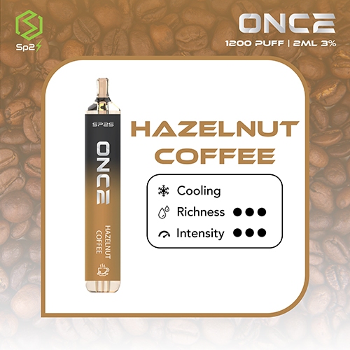 Jual SP2S Once Series Disposable Pod 1200 Puff 2ml - Hazelnut Coffee ...