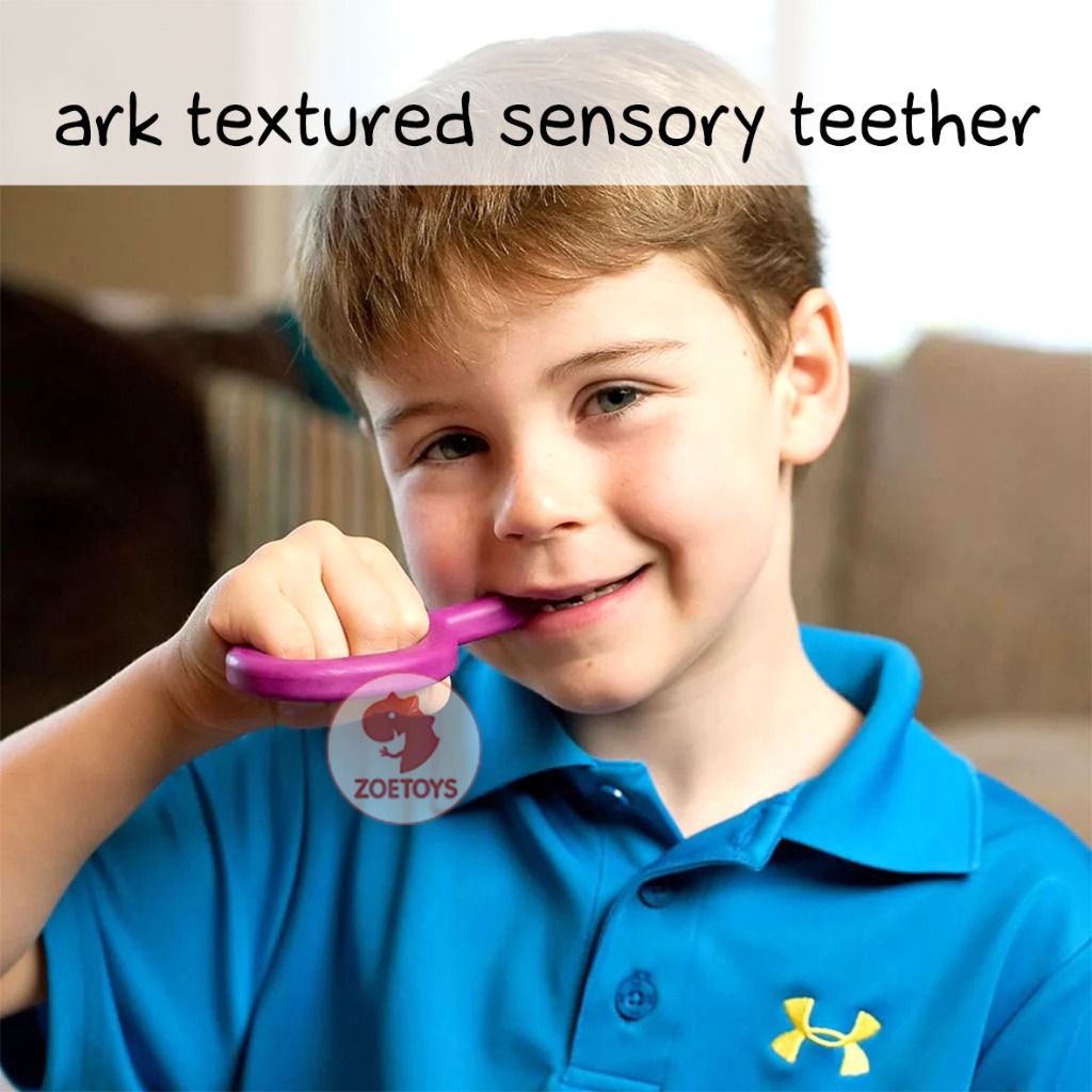 Jual Zoetoys Ark Textured Sensory Teether | Sikat Terapi Bertekstur ...