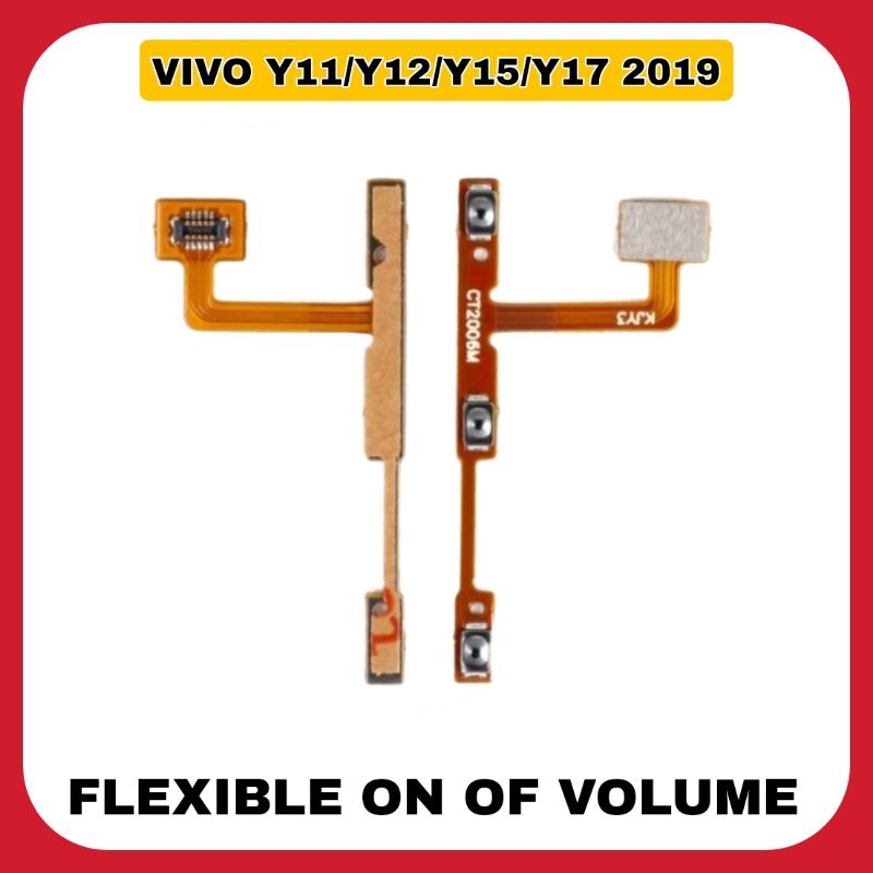 Jual Flexible Power On Off + Volume Vivo Y11 Y12 Y15 Y17 | Shopee Indonesia