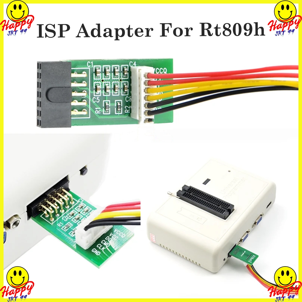 Jual ISP ADAPTER BOARD FOR RT809H PROGRAMMER PAPAN ADAPTOR ISP EMMC | Shopee Indonesia