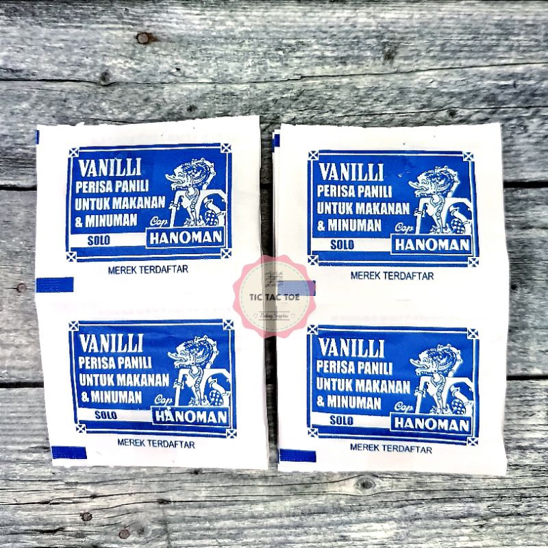 Jual vanili bubuk hanoman sachet (isi 10pcs) | Shopee Indonesia