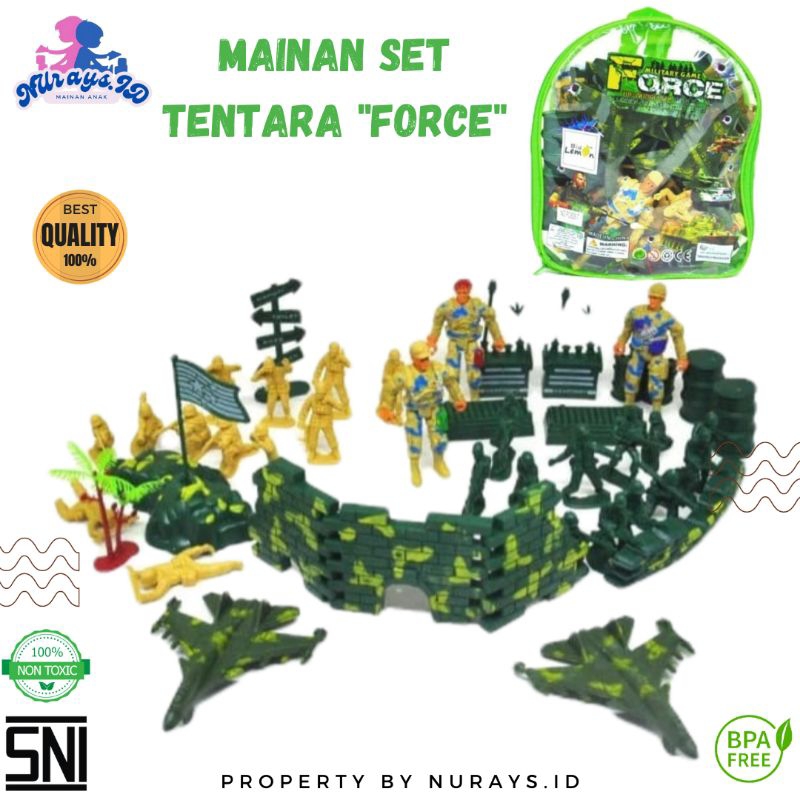 Jual Mainan Set Figure Tentara Tentaraan / Mainan Anak Laki / Force | Shopee Indonesia