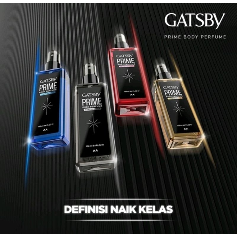 Jual GATSBY Prime Body Perfume Spray 100 ML - Wangi Premium Parfum ...
