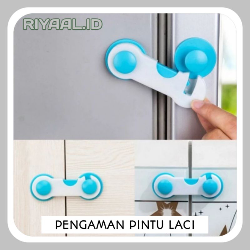 Jual RIYAALID Safety Lock Baby Alat Kunci Pengait Pengaman Pintu Laci ...