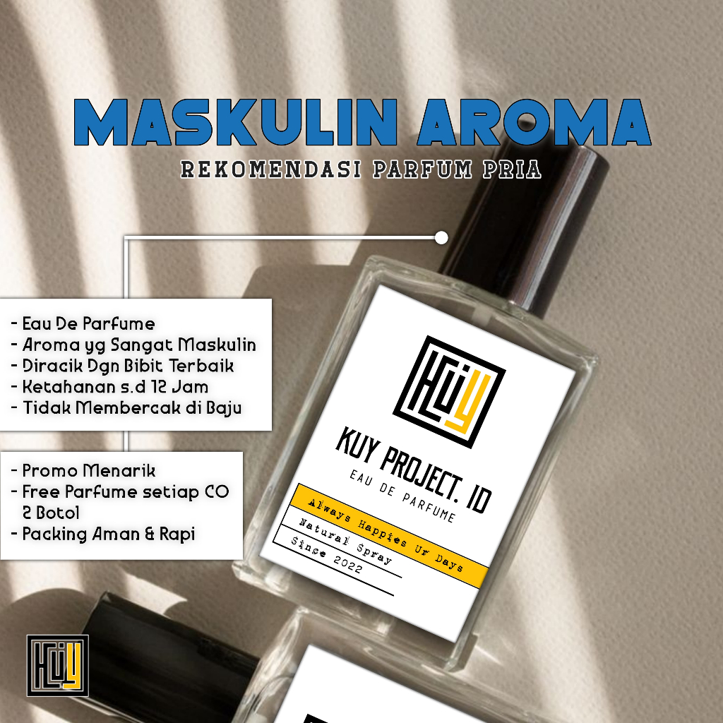 Jual Maskulin Aroma - Fresh (EDP) Parfume Ketahanan Terbaik ...