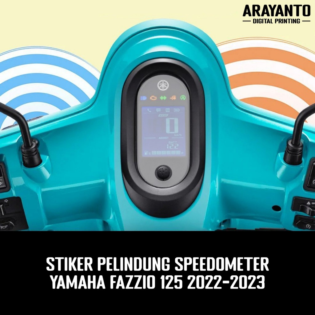Jual Sticker Pelindung Speedometer Yamaha Fazzio 125 2022-2024 Variasi ...