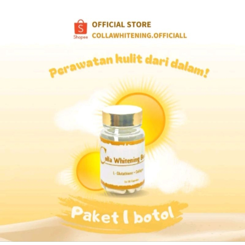 Jual Colla Whitening Booster Original ( isi 30 kapsul ) | Shopee Indonesia