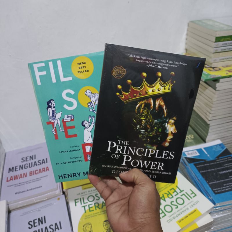 Jual Paket 2 Buku Filosofi Teras & The Principless of Power Motivasi Pengembangan Diri Baru ...